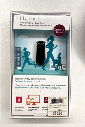 Fitbit One Burgundy wireless activity sleep tracker in original box | eBay.de