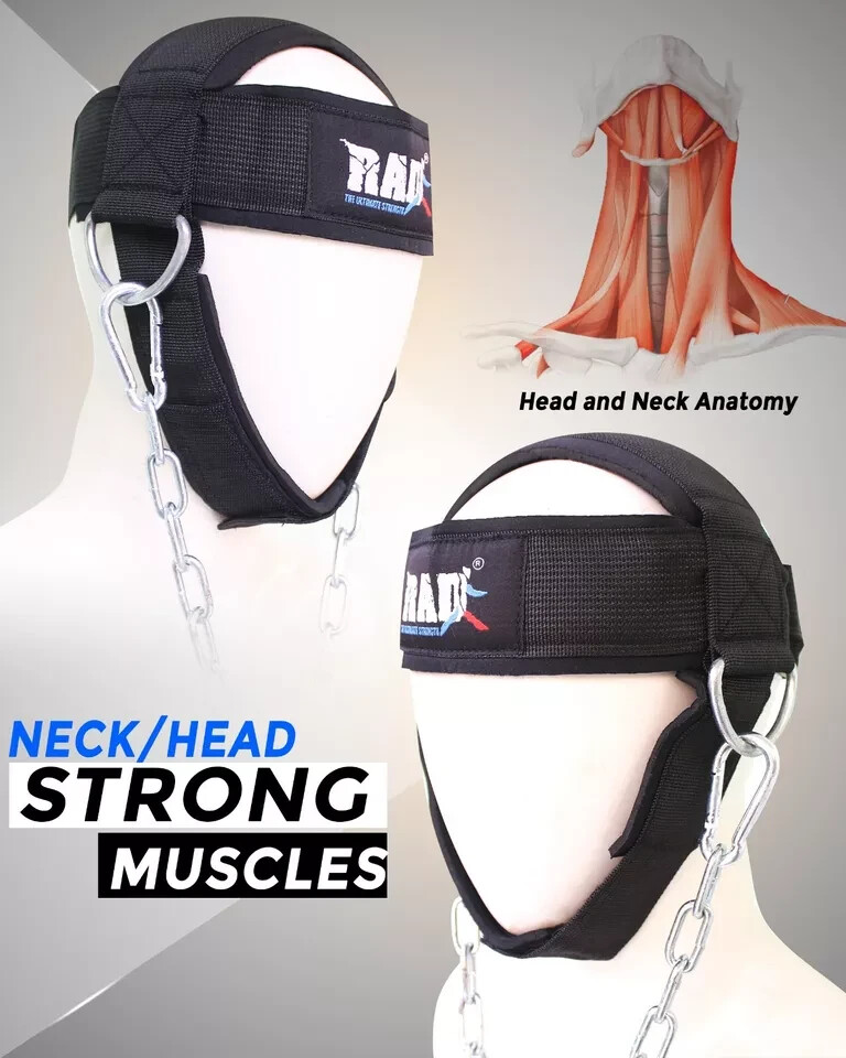 Head Harness-Neck Exerciser-NeckPain-Gym Equipment-Neck Muscles-Boxing ...
