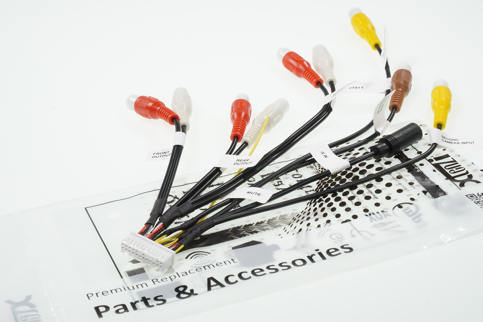 Xtenzi 24Pin AV RCA Harness Cord Assembly For Pioneer DMH-WT76NEX ...