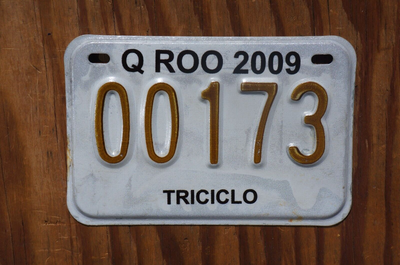 Quintana Roo License Plates Mexico Registration Plate Hi Res Stock