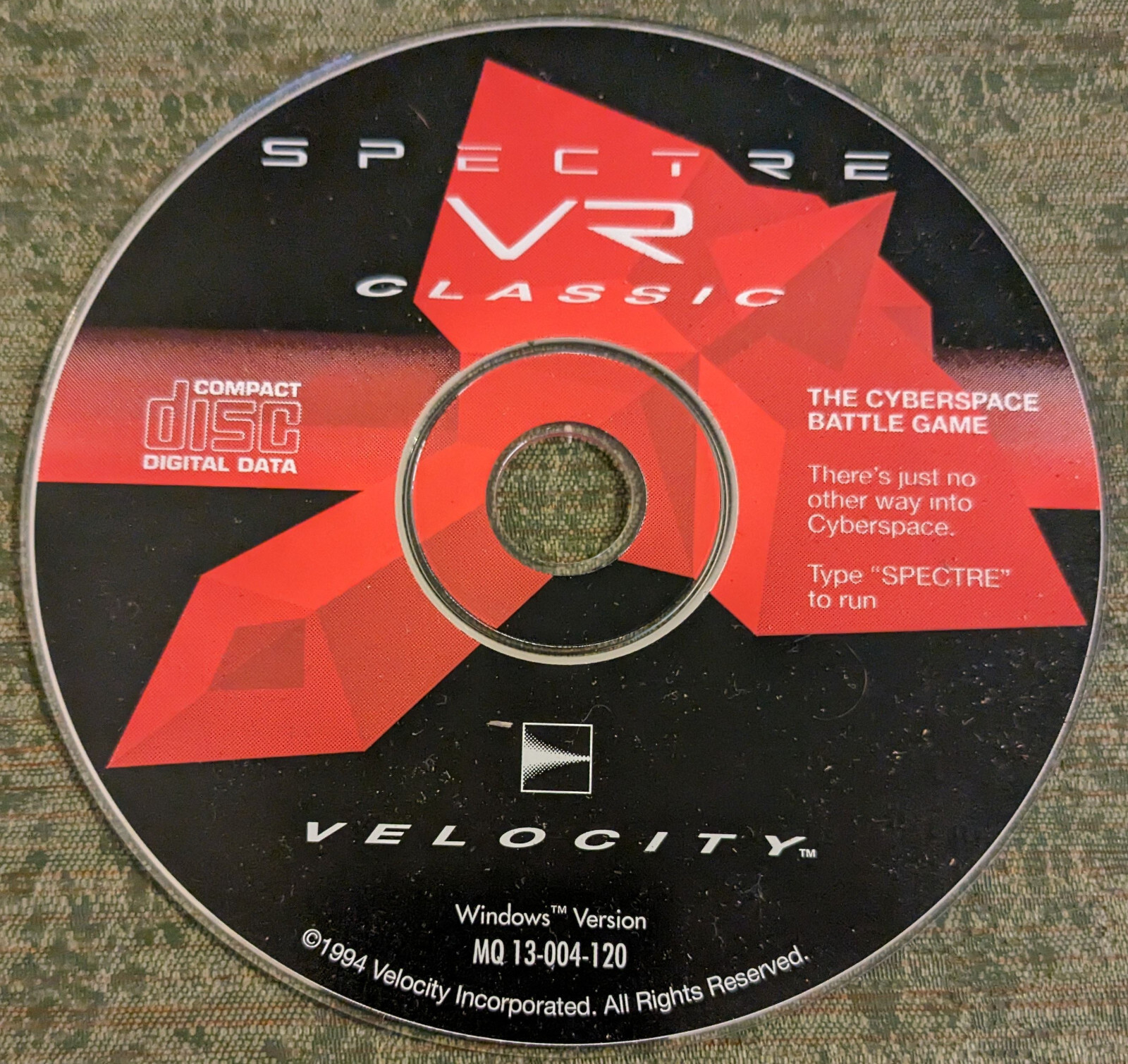 Spectre VR Classic - rare, retro PC game - disc only | eBay