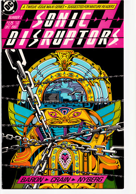 Sonic Disruptors #1 1987 DC Comics | eBay