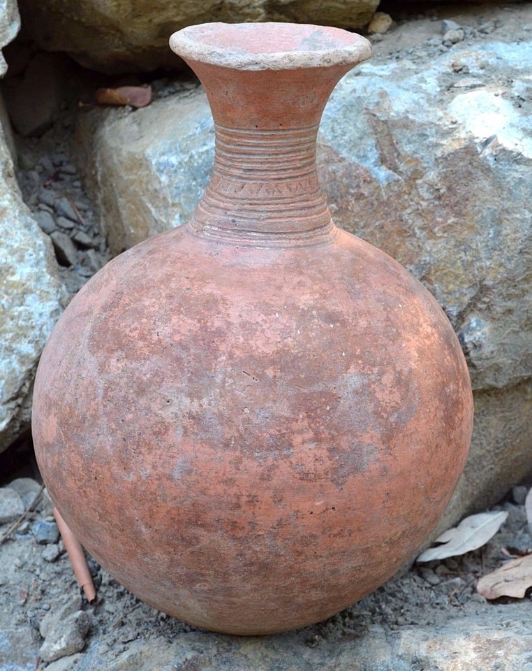 Ancient Djenne Terracotta Vessel Container Excavated Djenne-Djenno Mali ...