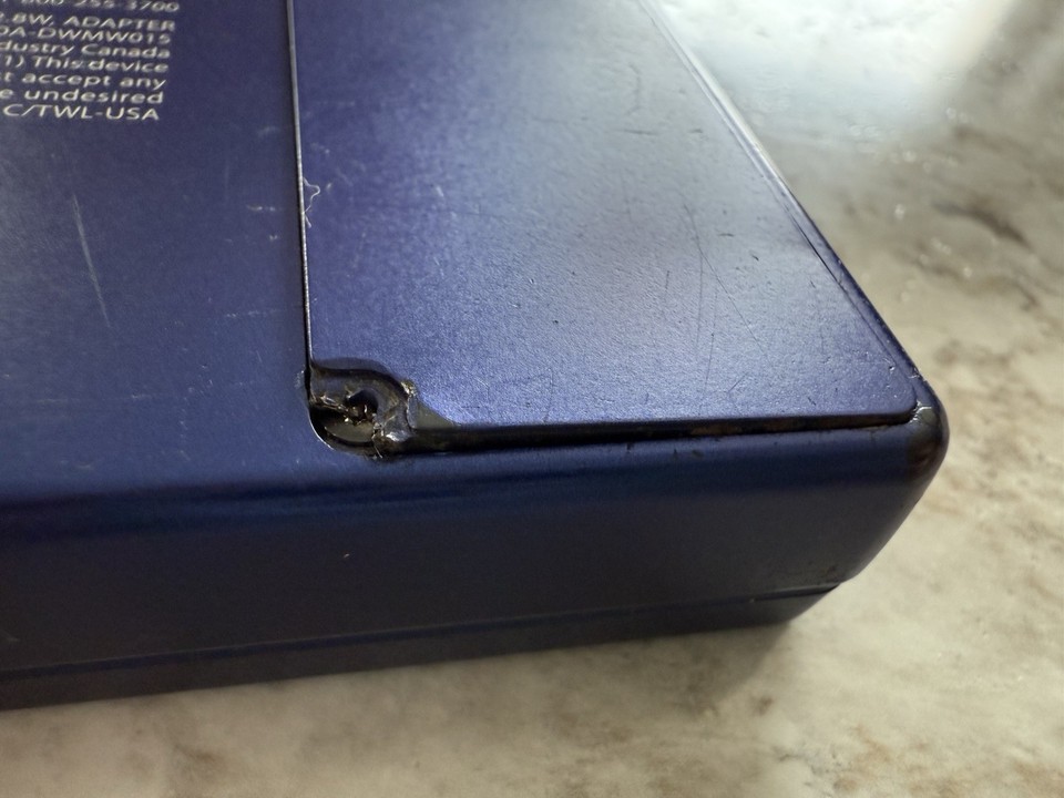Nintendo DSi matte blue Handheld System + charger - See pictures ...