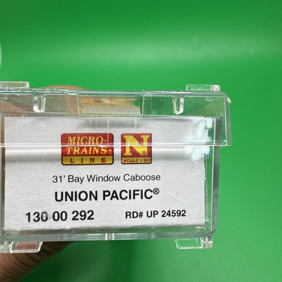 Union Pacific 31' Bay Window Caboose Micro-Trains Line MTL#130 00 292 N ...
