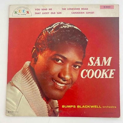 SAM COOKE Pic Sleeve 45 EP Keen B-2002 You Send Me/Lonesome Road/That ...
