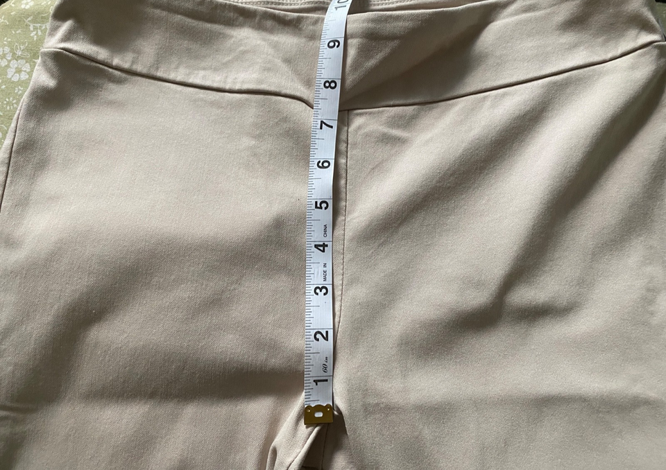 J. McLaughlin Masie Stone Straight-Leg Stretch Womens Sz 8 $178 Pull On ...