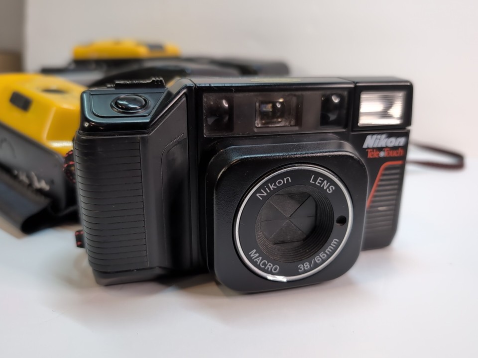 Lot Of 7 Film Cameras, Nikon, Rokinon, Kodak, Vivitar, Yashica ...