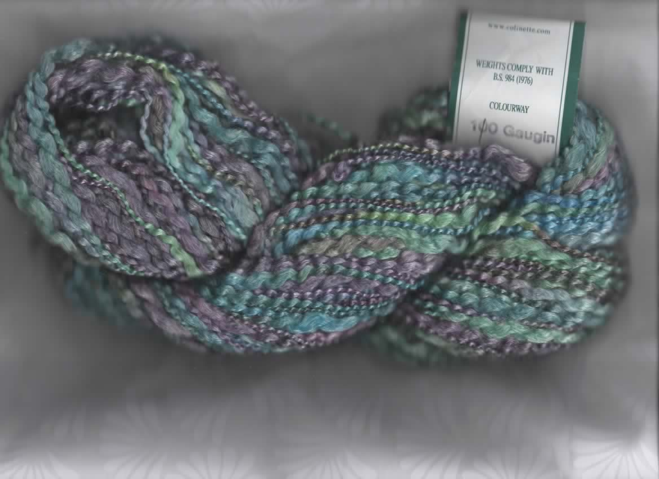 Colinette Zanziba Vintage Hand Dyed Yarn - Color #100 Gaugin - 2 Hanks ...