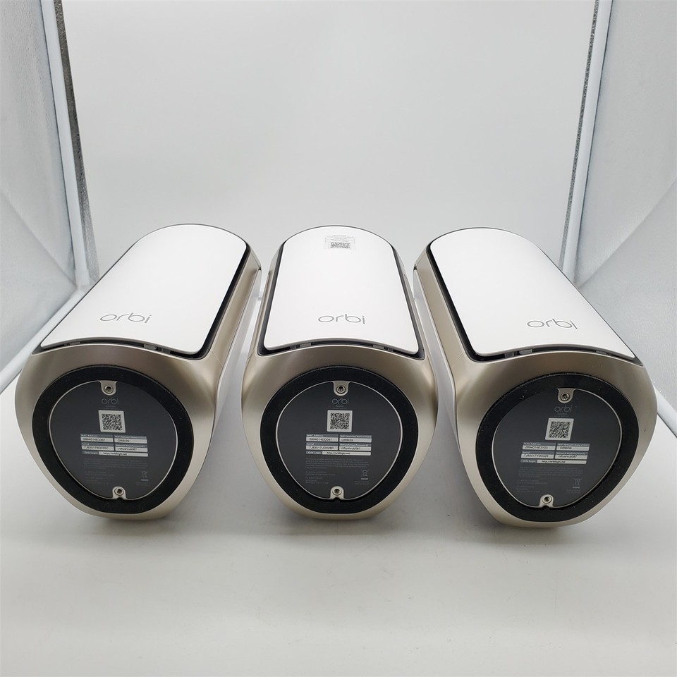 NETGEAR Orbi 970 Series WiFi 7 Mesh Network System Router+2 Satellite ...