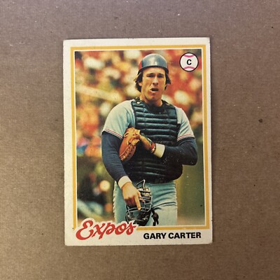 1978 Topps Baseball Gary Carter Montreal Expos Card #120 | eBay