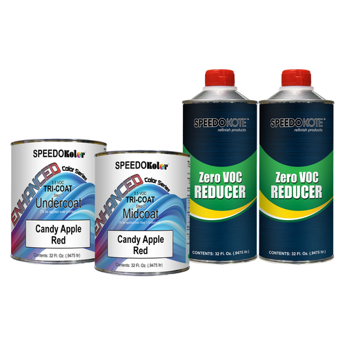 GM Cadillac WA252F Candy Apple Red Pearl Tri-Stage Base Coat Color ...