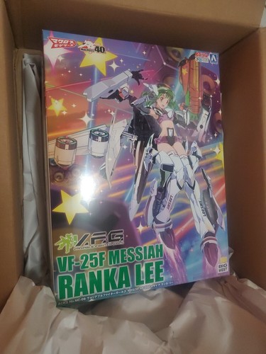 Macross Frontier VF-25F Messiah Ranka Lee Plastic Model MC-09 Aoshima ...