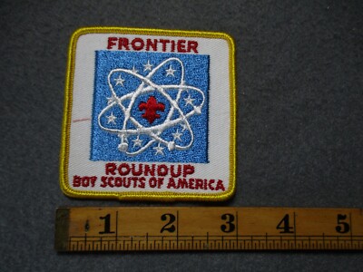 Frontier Roundup Boy Scouts Patch BSA Vintage S2/ | eBay