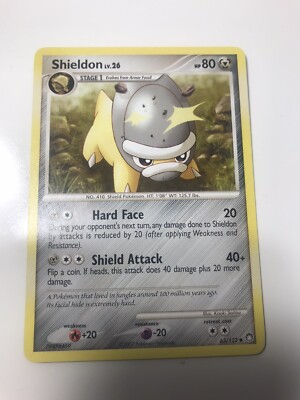 Shieldon 63/123 Mysterious Treasures Pokemon TCG Card Nice! NM | eBay