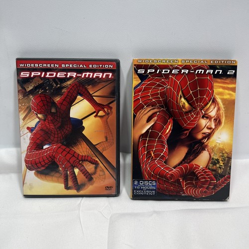 Spider-Man & Spider-Man 2, 2 Movie Bundle (DVD, Widescreen Special ...