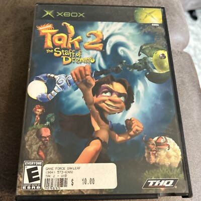 Tak 2 The Staff of Dreams Xbox - Complete CIB Blockbuster 752919520321 ...