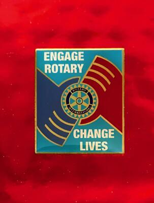 Rotary International Pin ENGAGE ROTARY , CHANGE LIVES 2013-14 THEME | eBay
