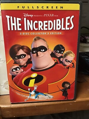 The Incredibles (DVD,2003, fullscreen, 2-disc Collector’s Edition) | eBay