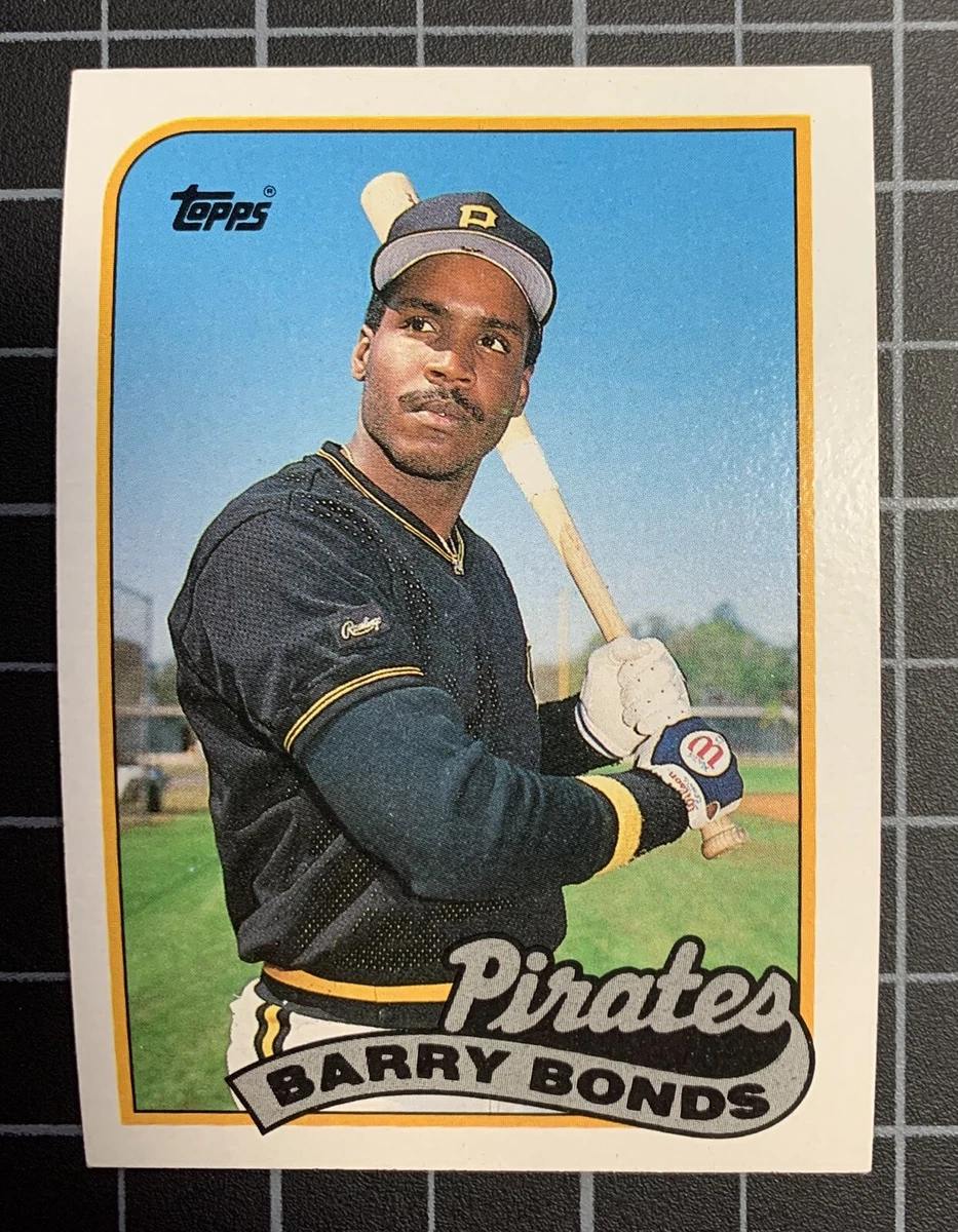 Barry Bonds Pirates Card