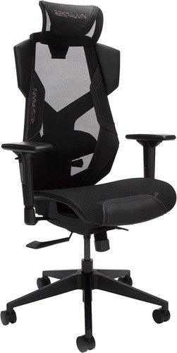 Respawn FLEXX Gaming Chair Mesh Ergonomic - Black ‎RSP-PRMB03-BLK ...