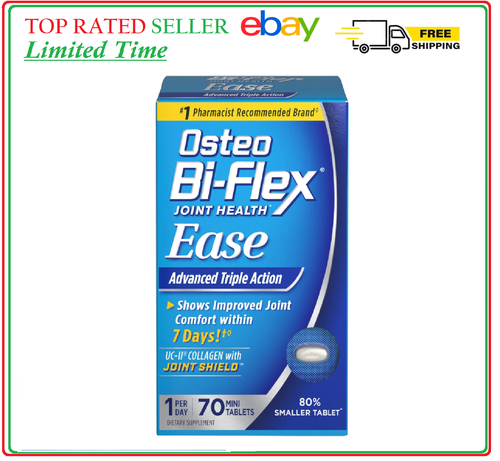 Osteo Bi-Flex Ease Tablets For Improving Joint Health And Comfort - 70 ...