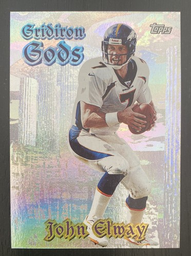 1998 Topps Gridiron Gods John Elway Denver Broncos #G15 | eBay