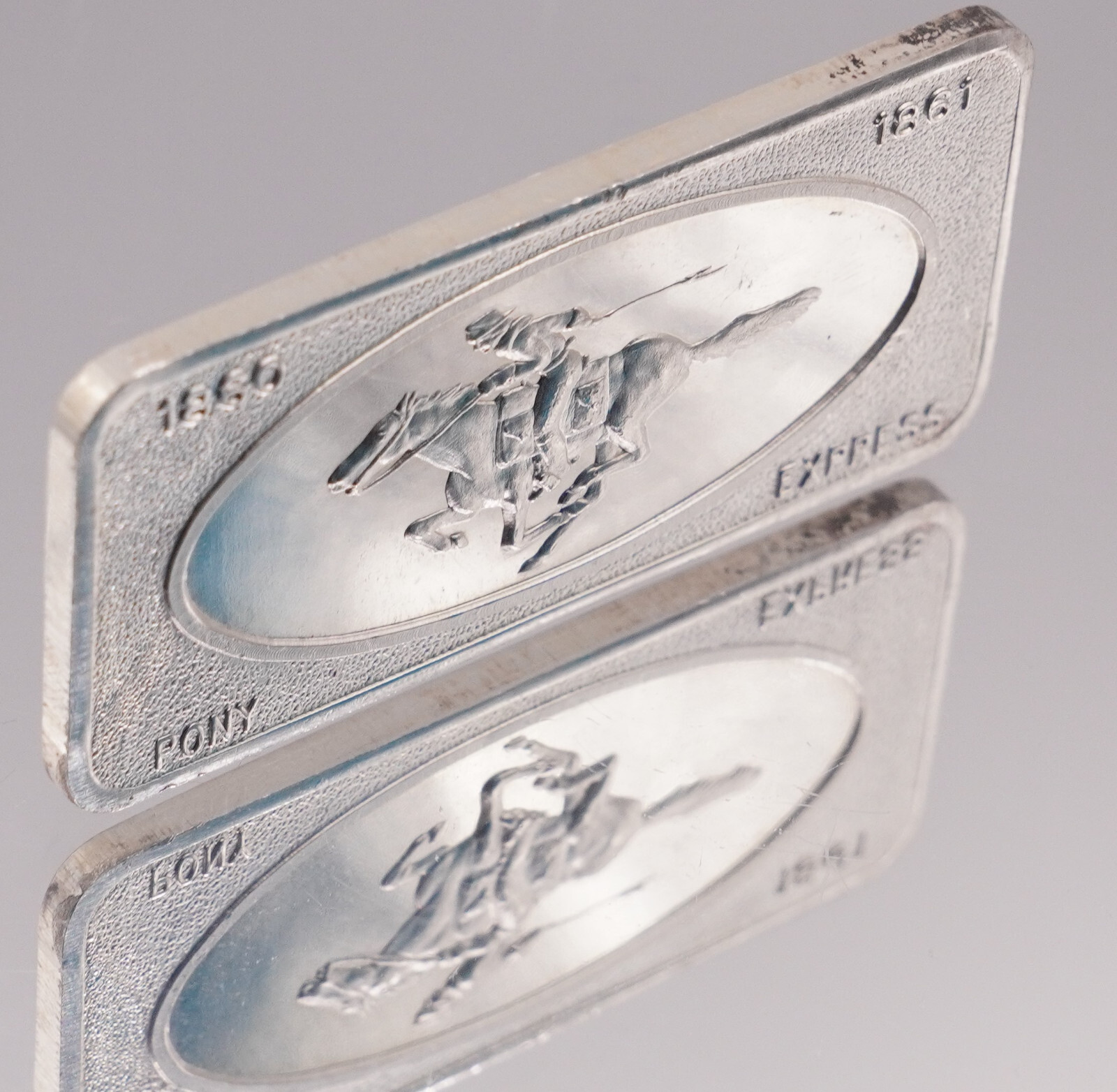 Patrick Mint San Francisco Pony Express RARE 1oz 999 FINE Silver art ...