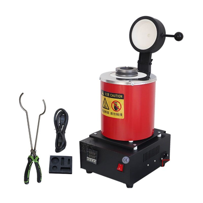 Temperature and Aluminum Melting Furnace Casting Mini Melting Furnace ...