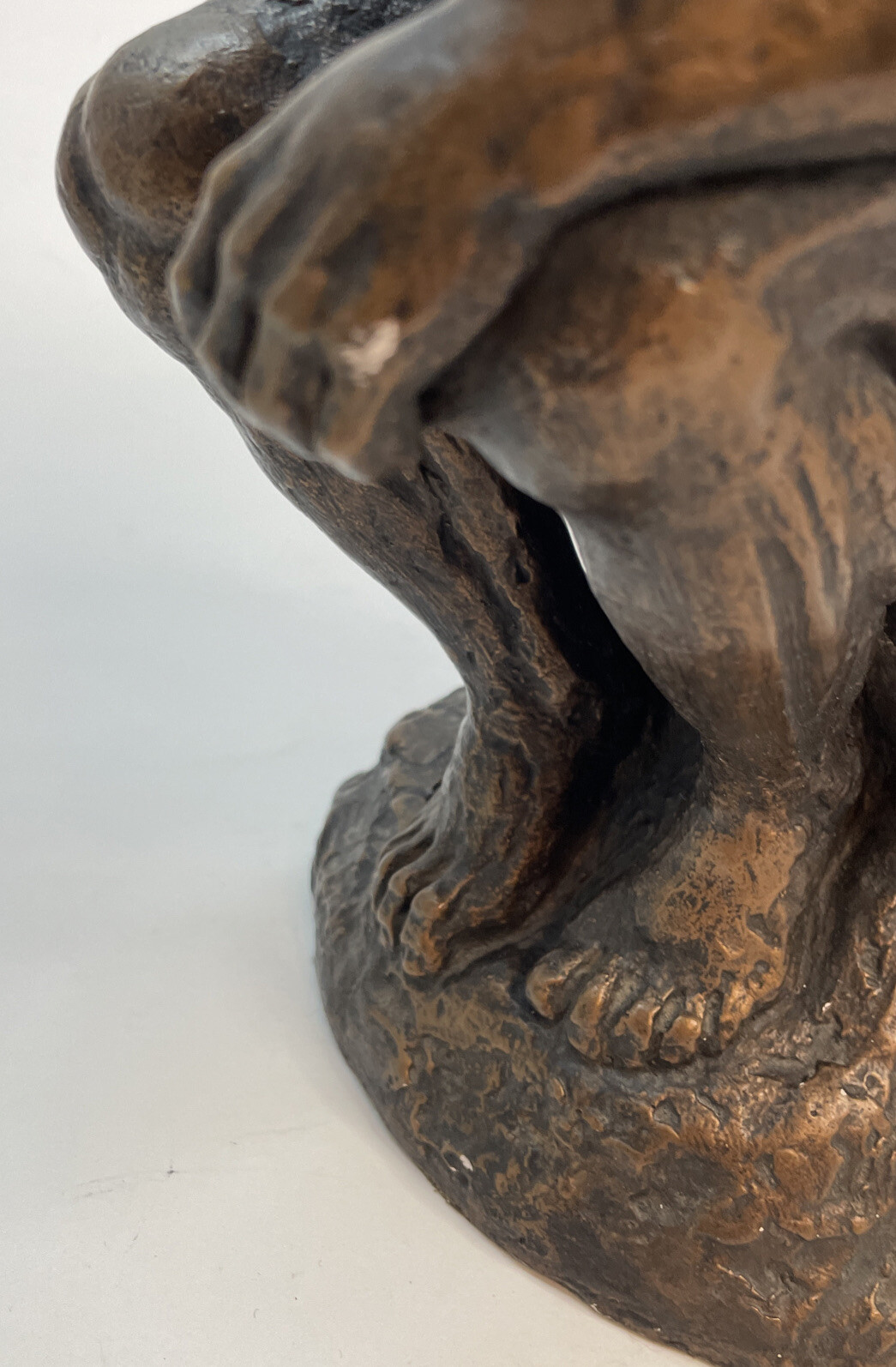 Rodin The Thinker Miniature Statue Man Thinking Pocket Art PA01RO ...