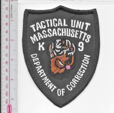 K-9 Police Massachusetts Department of Corrections Tactical Canine Unit ...
