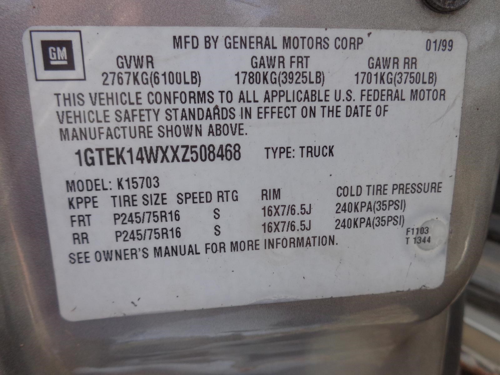 Chevy GMC Parking Brake Release Cable & Handle OEM 15226272 | eBay