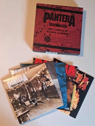 Pantera CD box set Complete Studio Albums 1990-2000 (2015) 81227953690 ...