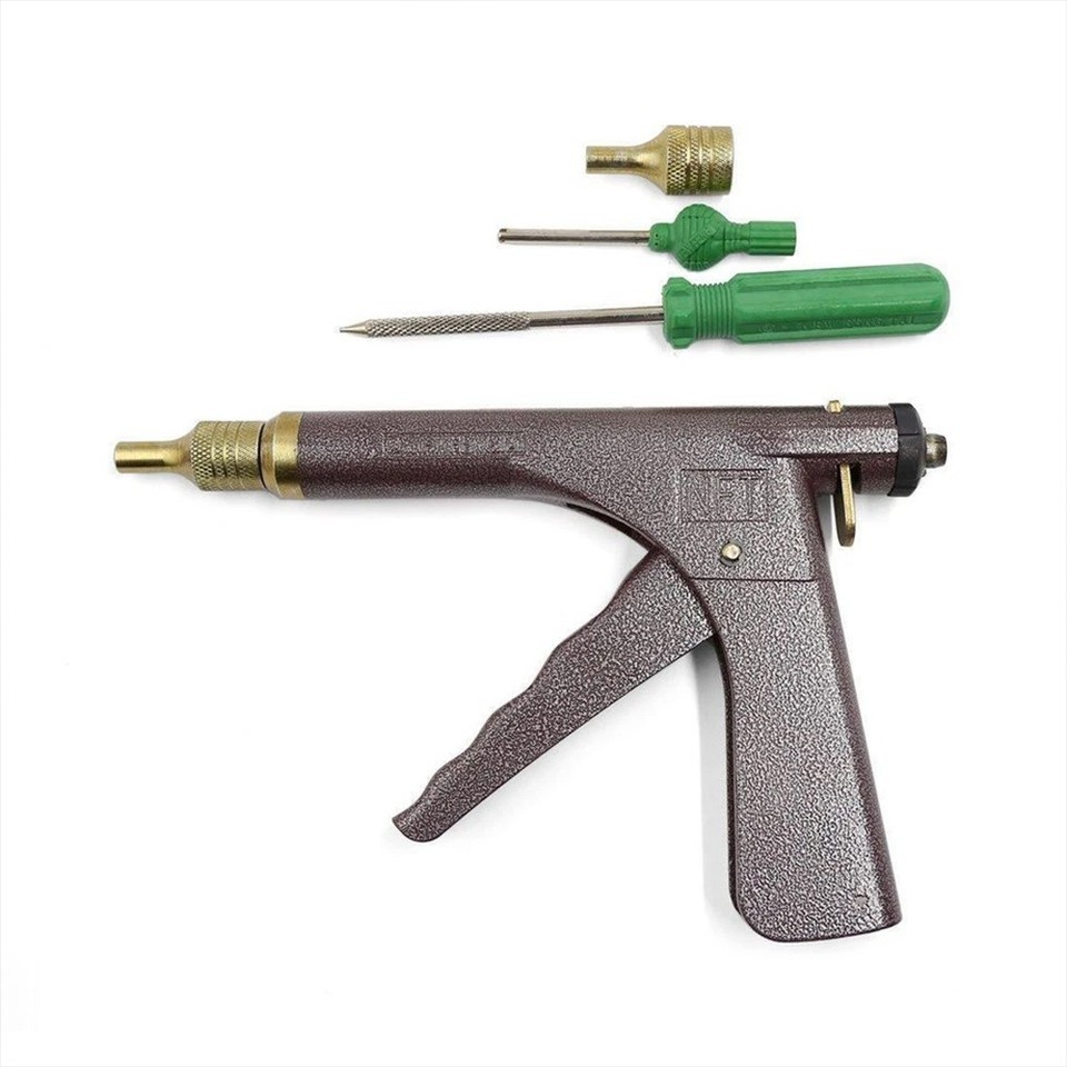 Tubeless Tire Wheel Tyre Repair Kit Mushroom Plugs Vacuum Gun Probe ...