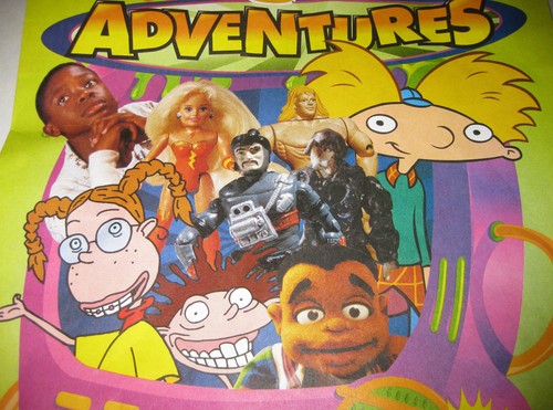 Rare 1998 Nickelodeon Burger King Pamphlet KaBlam! Action League Now ...