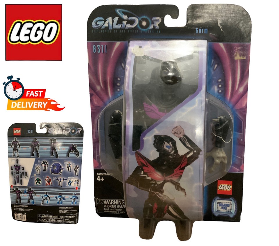 LEGO 8311 Galidor Defenders Gorm Action Figure BNIB Rare Discontinued ...