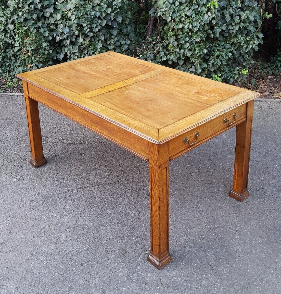 1930s Antique Library Table