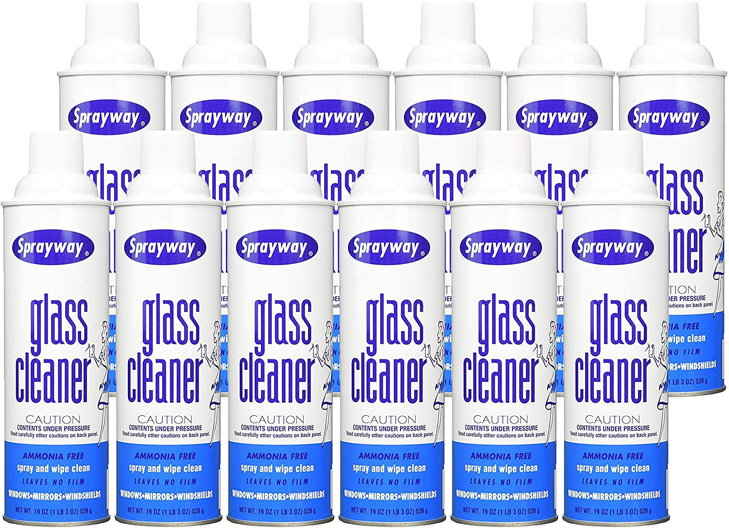 SprayWay SW050-12 Glass Cleaner, 19 oz, Pack of 12 885454353670 | eBay