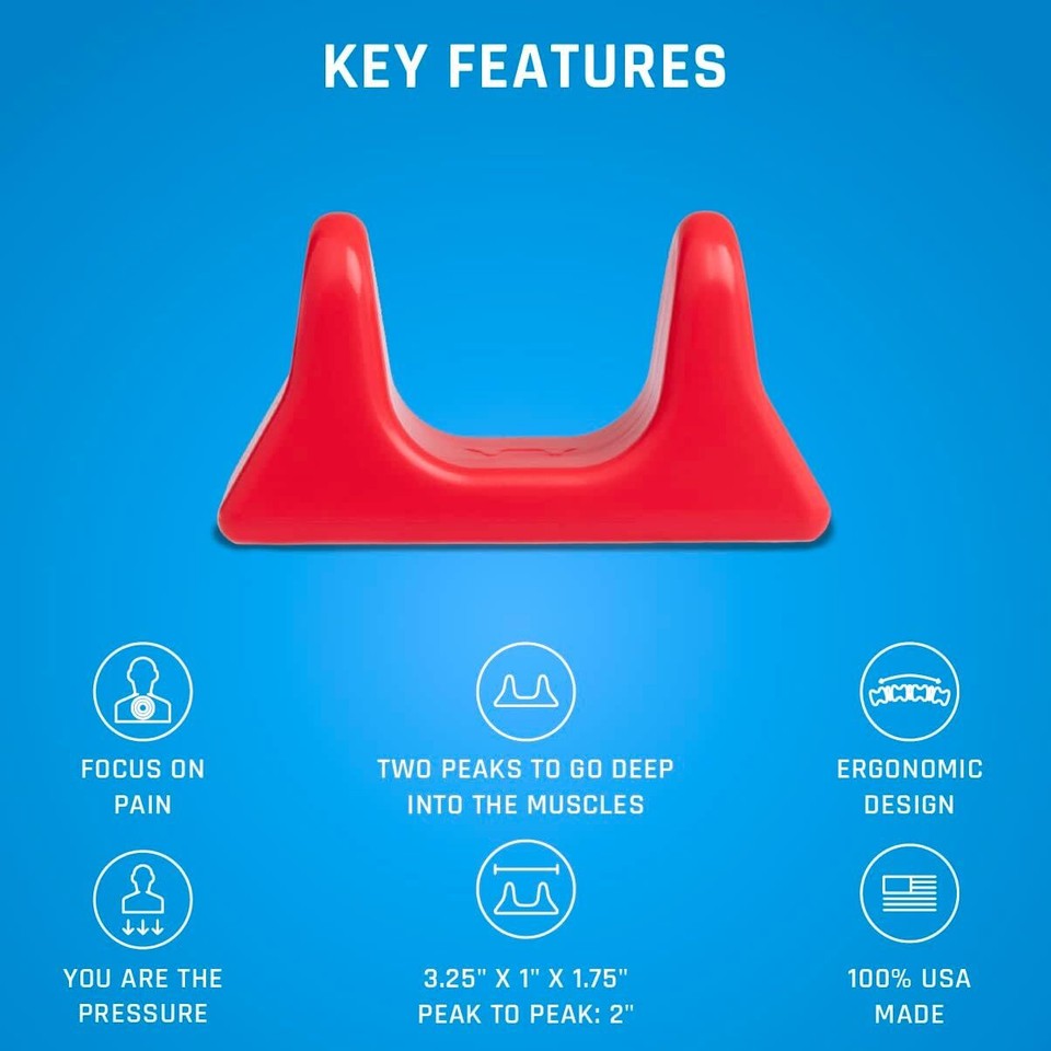 PSO-RITE Psoas Muscle Release and Deep Tissue Mini Handheld Massage ...