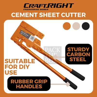 Craftright Cement Sheet Cutter Rubber Grip Handle For DIY Projects ...