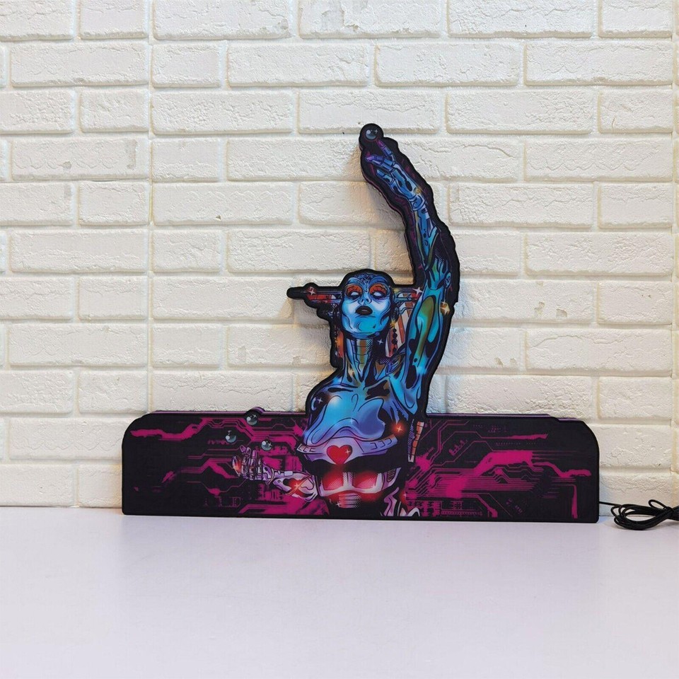 Bride of PinBot Pinball Topper Printed Lightbox for Bride of Pinbot ...