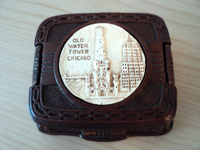 Old Water Tower Chicago - Cigarette Box/Trinket Box - Vintage | eBay