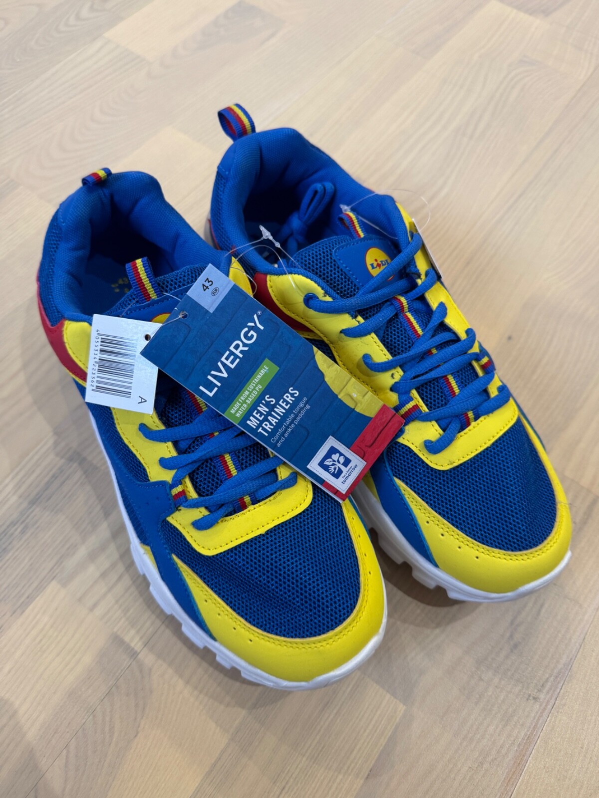 Lidl men’s trainers size43, free one pair of matching Lidl socks | eBay