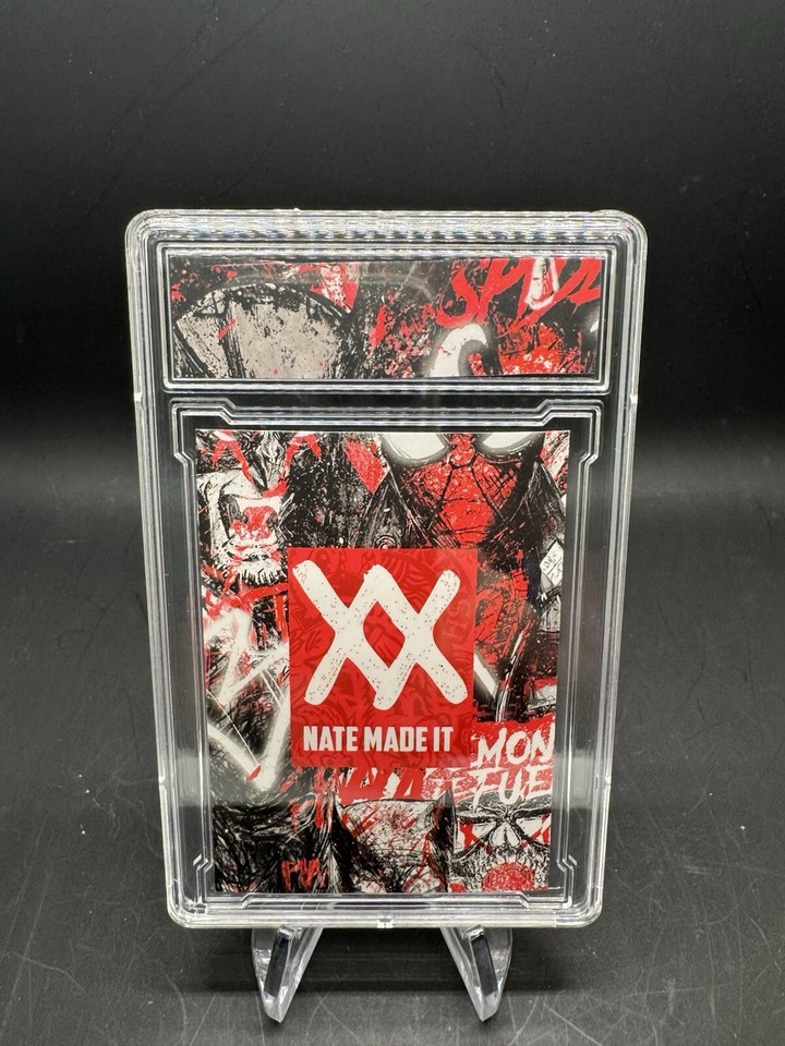 Nate Made It Proto Shadow Spider-man Foil Card Limited Edition Slab ...