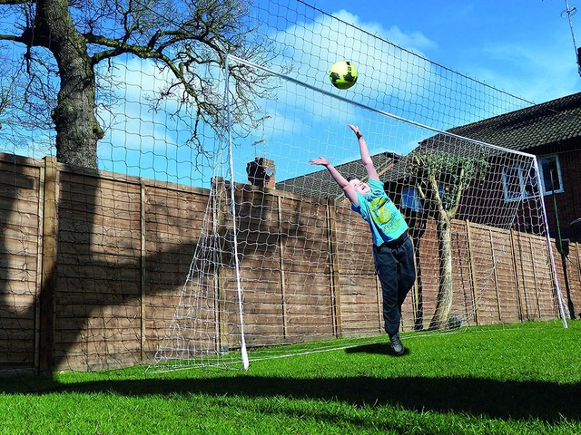 Open Goaaal Jx Ogfl2 Large Sized Soccer Practice Net Rebounder Backstop ...