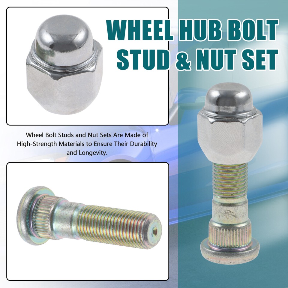 Wheel Hub Bolt Stud & Nut Set Fit for 2008-2019 Subaru Legacy Outback Impreza | eBay
