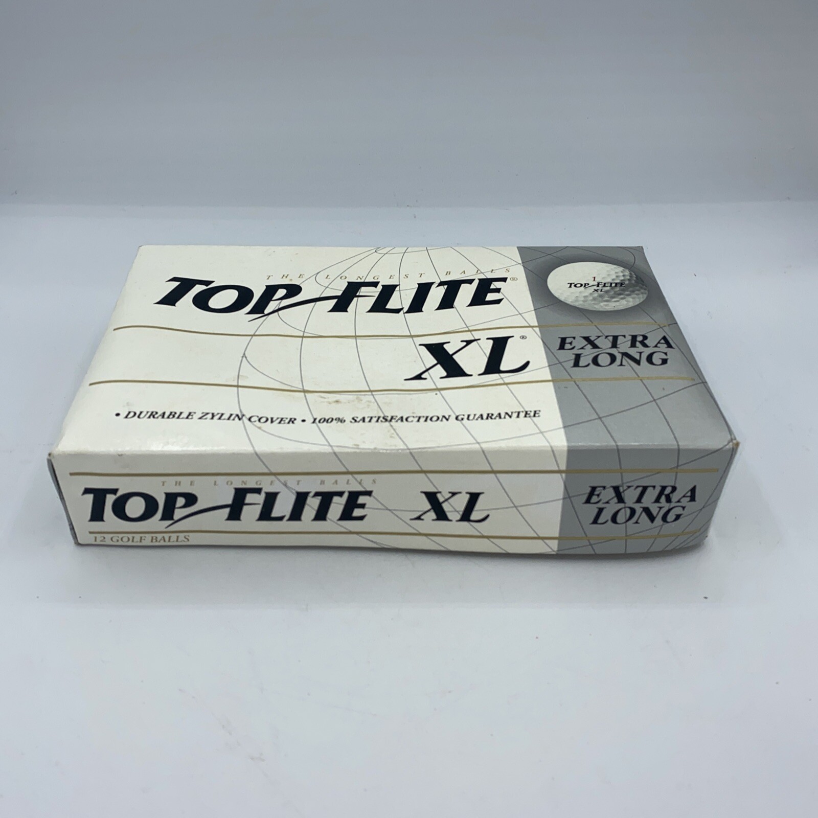 Genuine Top Flite XL Tour Trajectory White Golf Balls New Pack Of 4 12 ...