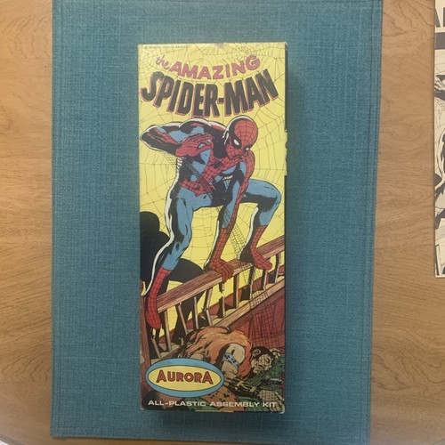 Vintage Aurora The Amazing Spider-Man Model Kit Complete with ...