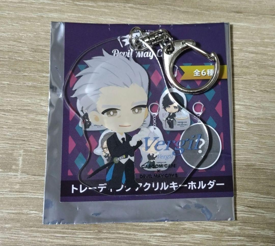 Devil May Cry Capcom Cafe Acrylic Keyholder Vergil | eBay UK