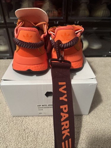 Size 7.5 - adidas Ivy Park x Nite Jogger Maroon Damaged Box Yeezy Boost ...